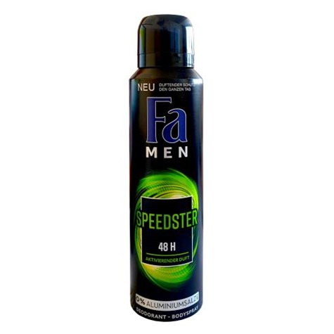 Fa Men Speedster Deo 150ml - PRODUKTY ŚWIATOWYCH MAREK IMPORTOWANE Z ...
